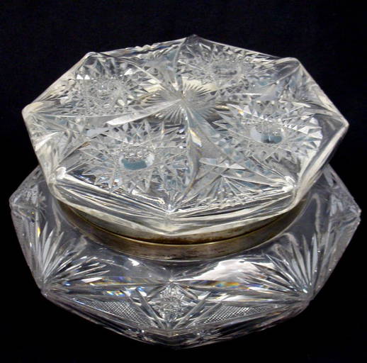 Cut Crystal Covered Box