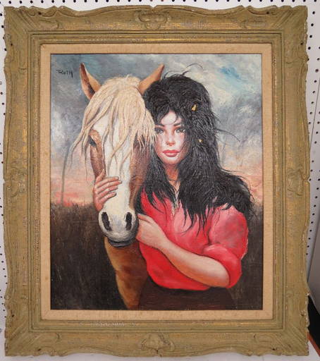 Etienne Roth Original Oil Painting