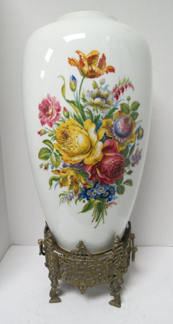 German Heinrich Hand Painted Porcelain Vase - Oct 27, 2013 | Bruce ...