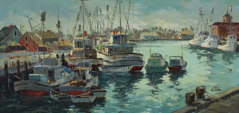 Original Jack Hannah Oil Ptg. on Canvas (California) - May 10, 2014 ...