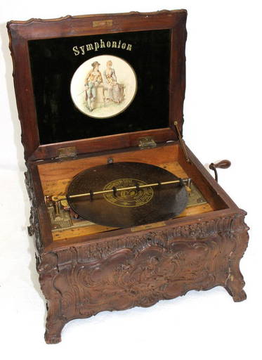 Rococo Symphonion No. 25C Circa 1890 Musical Box - Jul 06, 2014 | Bruce ...