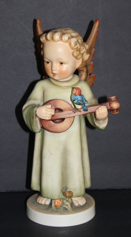 Hummel Angel W/ Mandolin Figurine