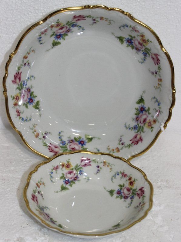 87 Pc. Edelstein Bavaria Maria Theresia China Set : Lot 146