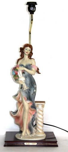 Crosa Collection Lady Figurine Lamp