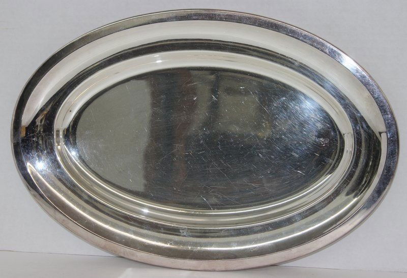 Original Wellner Silver Plated Serving Platter