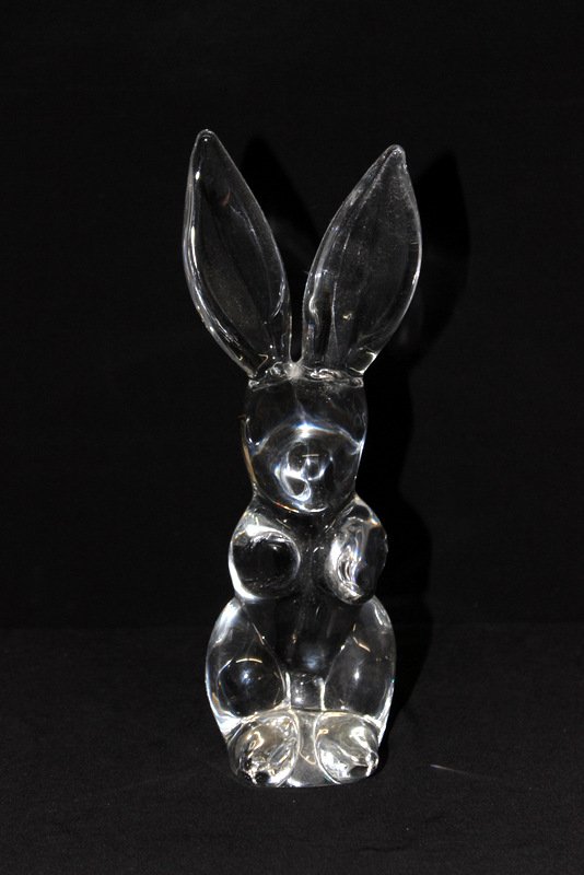 Daum France Crystal Rabbit