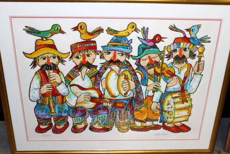 Signed O' Bican Painting
