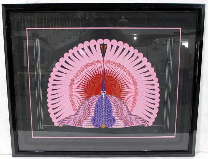 Erte "phoenix Reborn" Limited Edition Serigraph