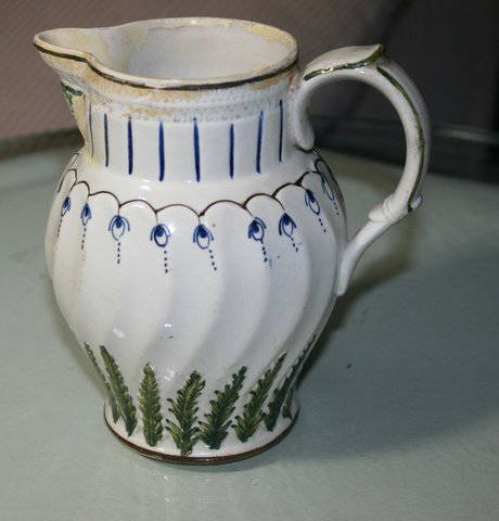 18th Century Pearlware Pitcher.