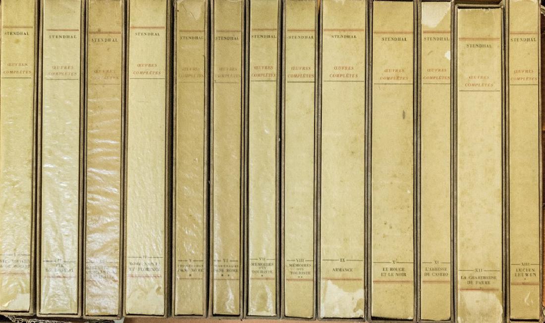 Stendhal, Oeuvre Complete, 25 Vol.