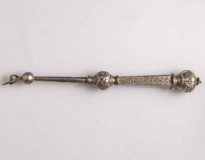 English Silver Pointer (yad) Judaica