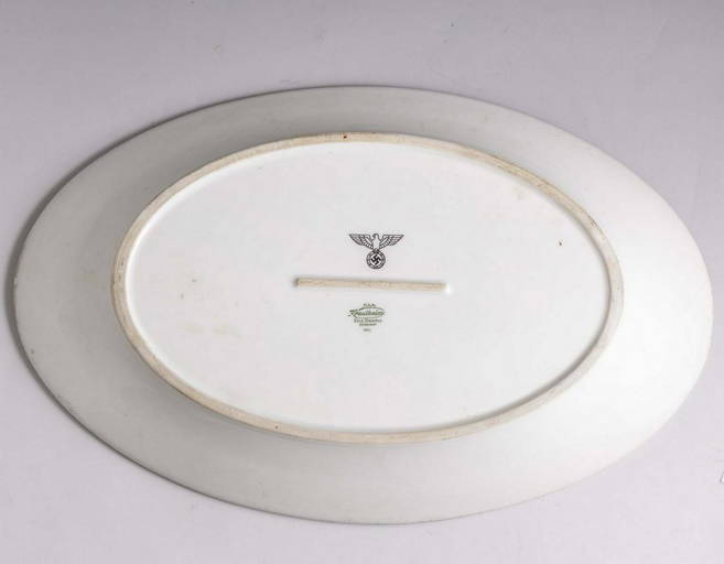 Nazi German Porcelain Tray