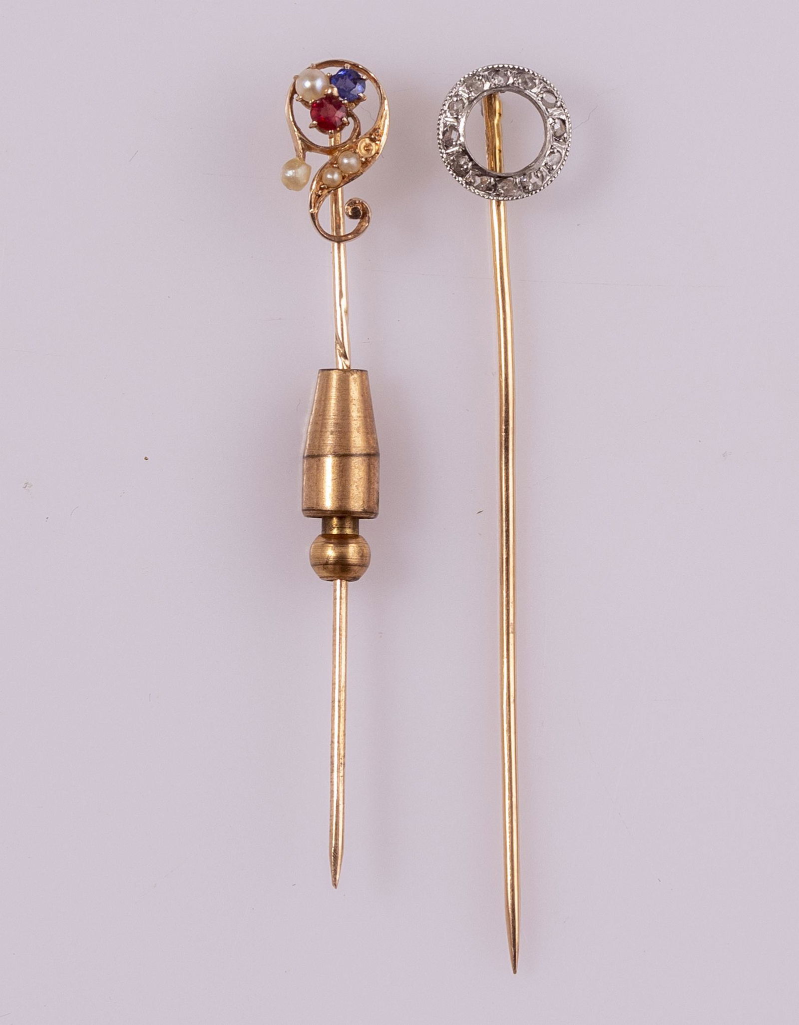 Gold Hat Pins Auction