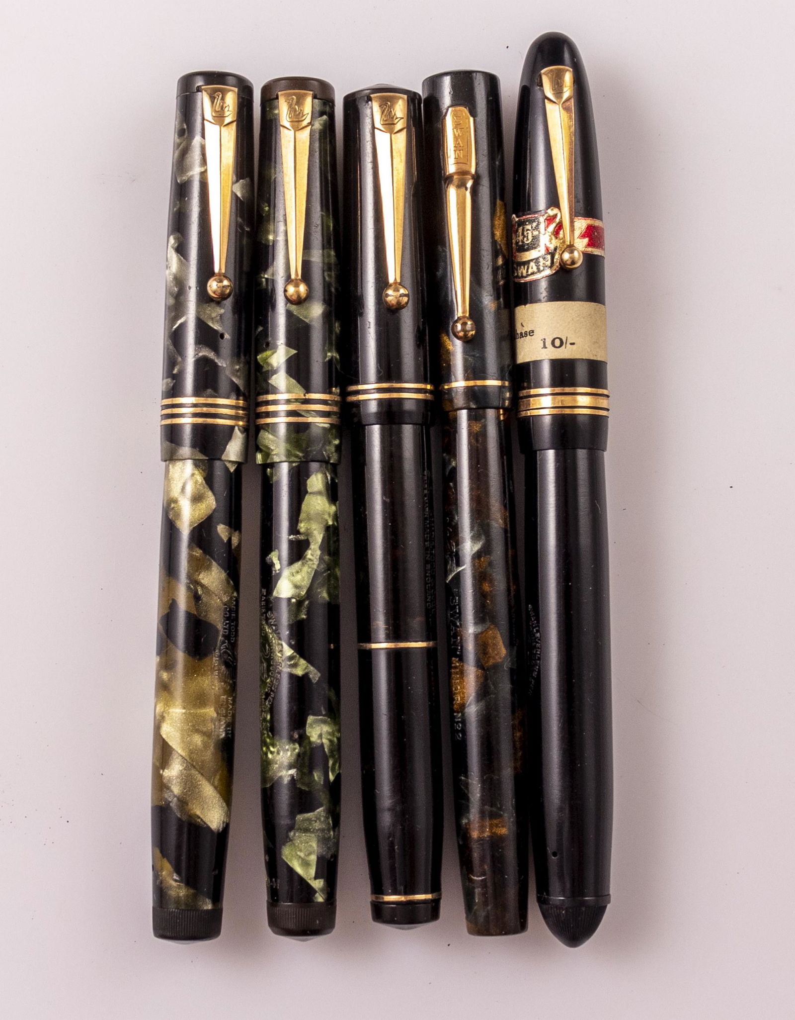 Swan Fountain Pens Auction