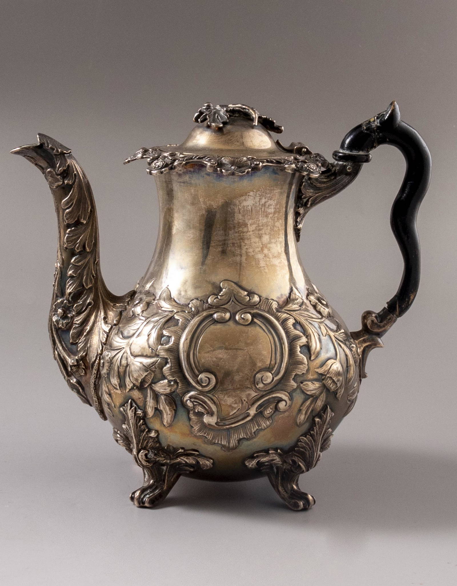 Victorian English Silver Teapot Auction