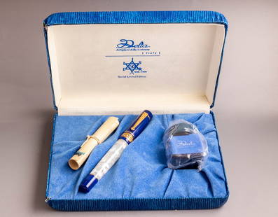 Delta Israel 60th Anniversary Fountain Pen, Special Limited Edition Auction