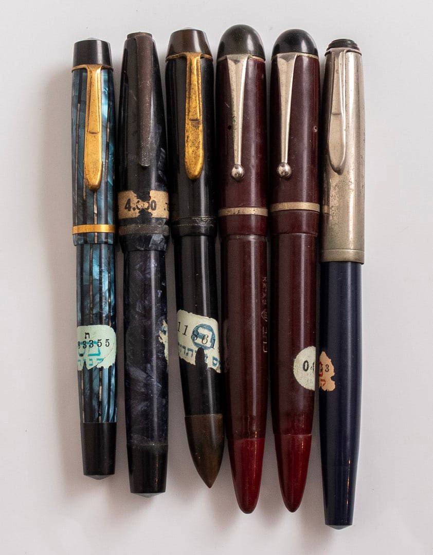 Fountain Pens, Katab Palestine / Israel Auction