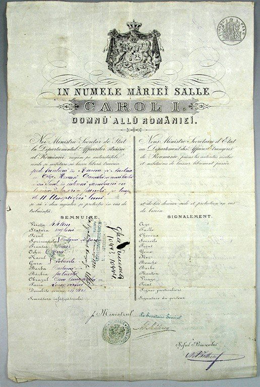 Romanian Travel Document