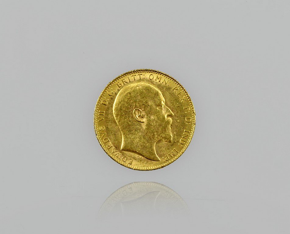 British 22k Gold Sovereign Coin