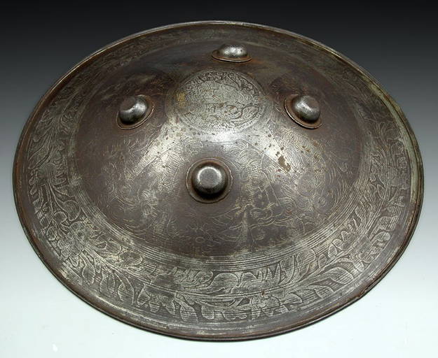 Hindu Persian Iron Shield