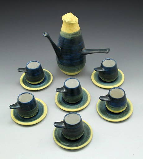 Ceramic Coffee Set By Harsa