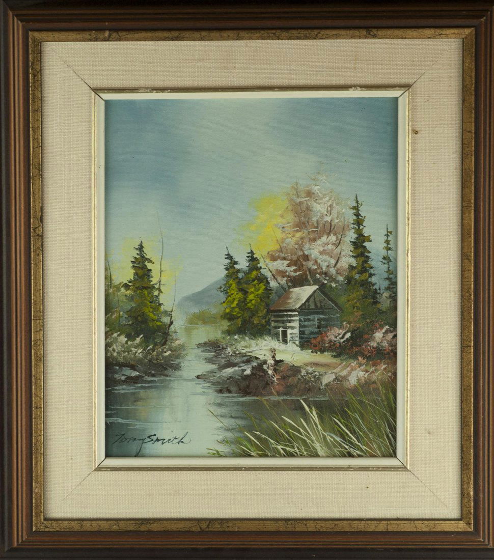 Oil Painting Signed by Tony Smith