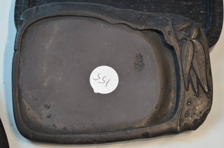 Chinese Ink Stone Box And Cover 19th C