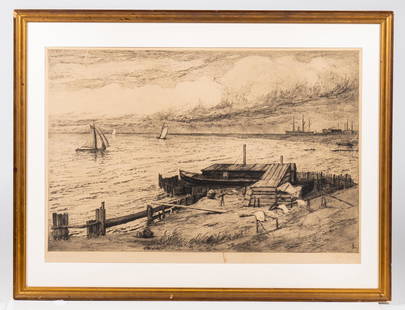 Charles Storm Van Gravesande Etching