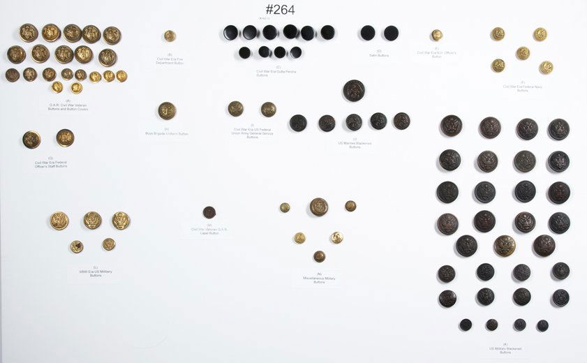Civil War, Military and Antique Buttons