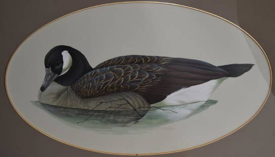 Art Lamay Watercolor Of Baldpate