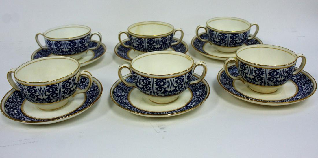 Six(6) Early Minton Porcelain Bullions
