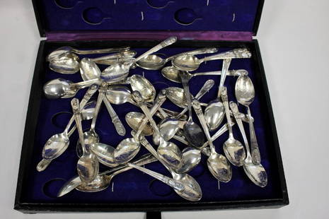Presidents Commemorative Silverplate Spoon Collection