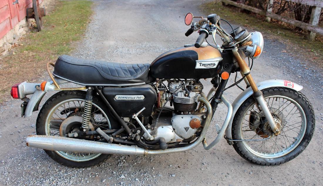 1968 Triumph 750 Bonneville Motorcycle