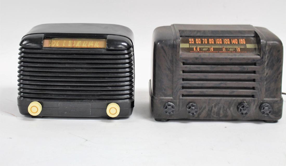 Two(2) Vintage Bakelite Radios