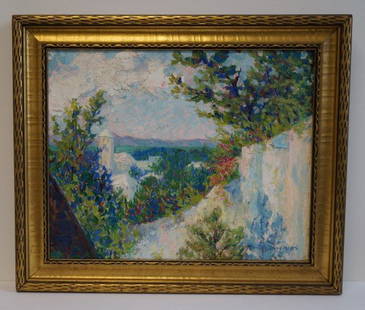 Henrietta Dunn Mears; Amer. Oil Painting Signed