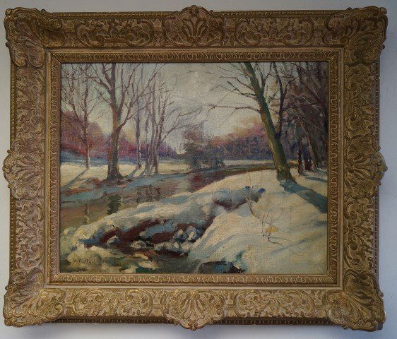 Maurice Cullen(Canadian 1866-1934); Oil Painting Signed