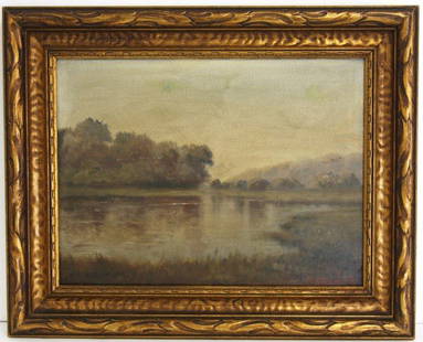 Arthur Becher; American Oil Painting Signed