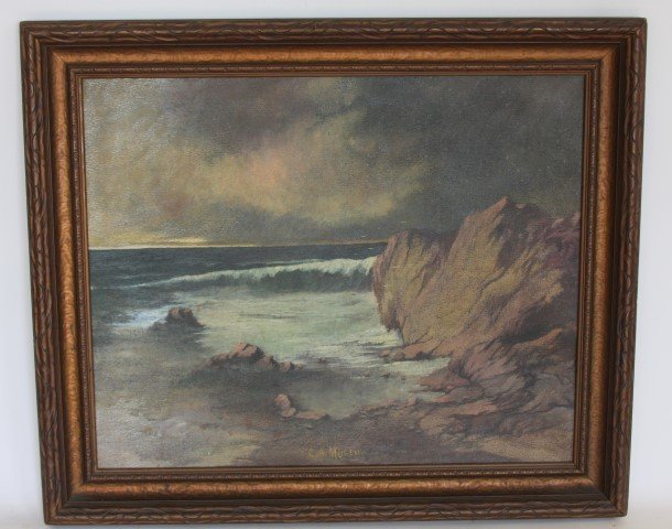 C.A. Murphy; 19thC. American Oil Painting Signed