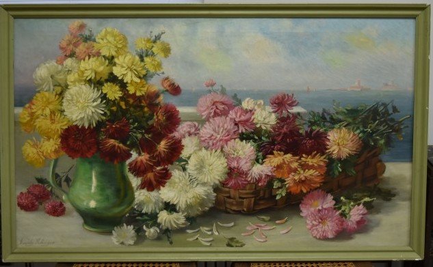 Emily Selinger; American Oil Painting Signed