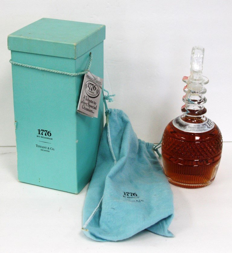 Tiffany & Co. Seagram 1776 Whiskey Bottle