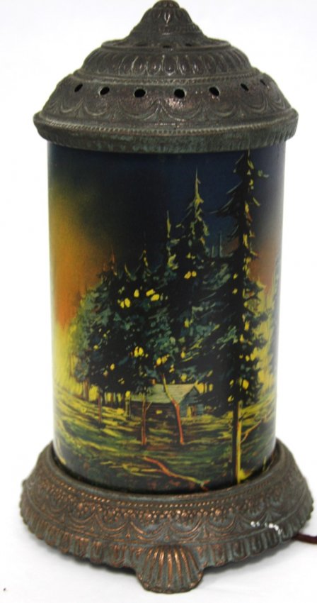 Vintage Glass Cylindrical Motion Lamp : Lot 21