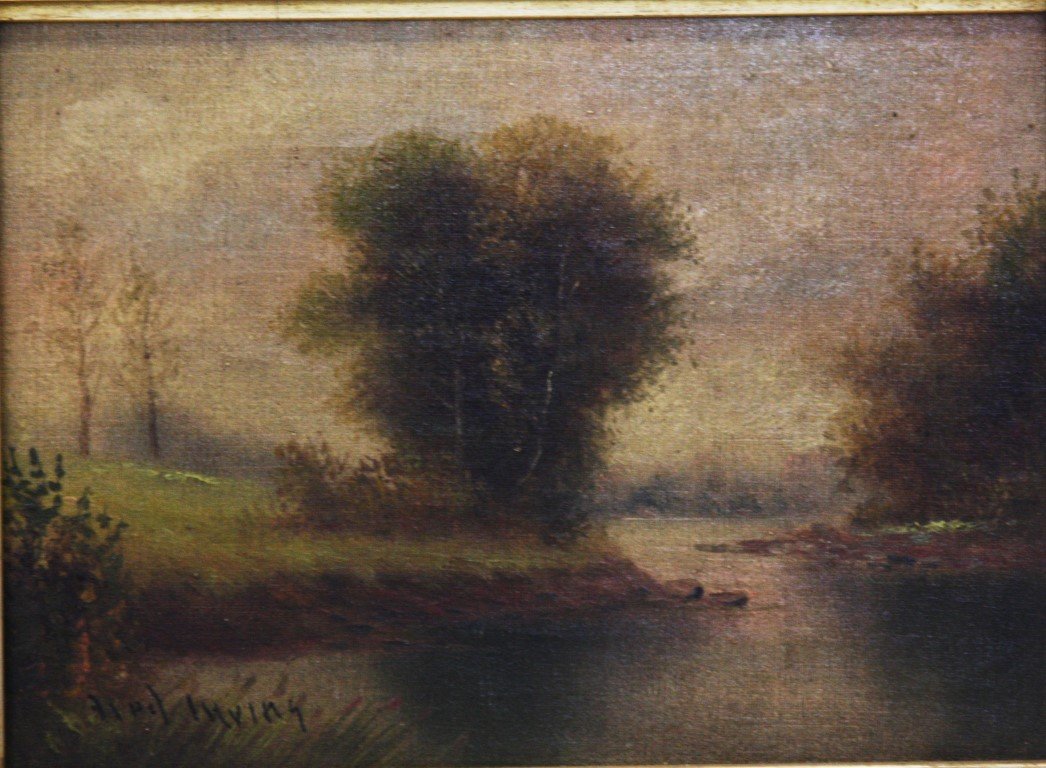 Fred Irving; American Oil Painting Signed