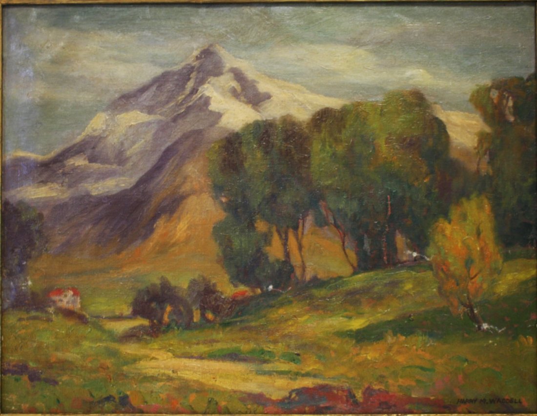 Harry M. Waddell; American Oil Painting Signed - May 14, 2016 | Hudson ...