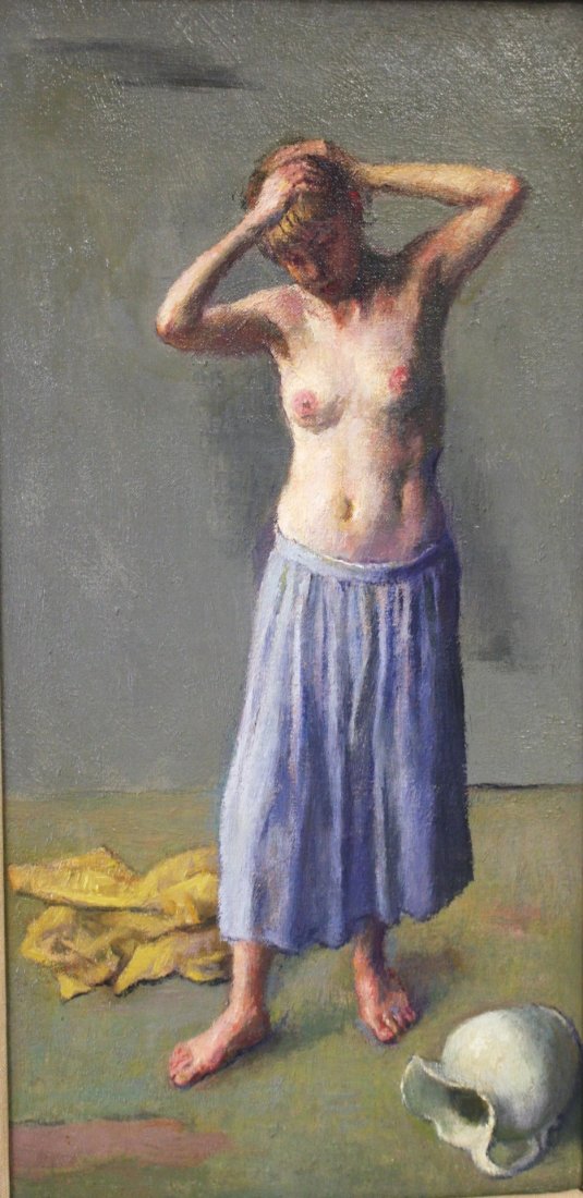 Robert Brackman; American Oil Painting Signed