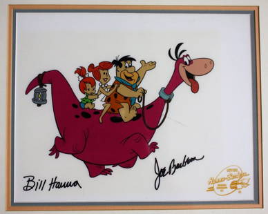 Original Limited Edition Hanna Barbera Flintstones Cel