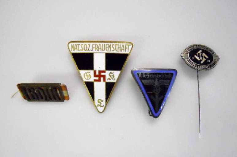Collection Of Ww2 German Women's Pins, (4pc)
