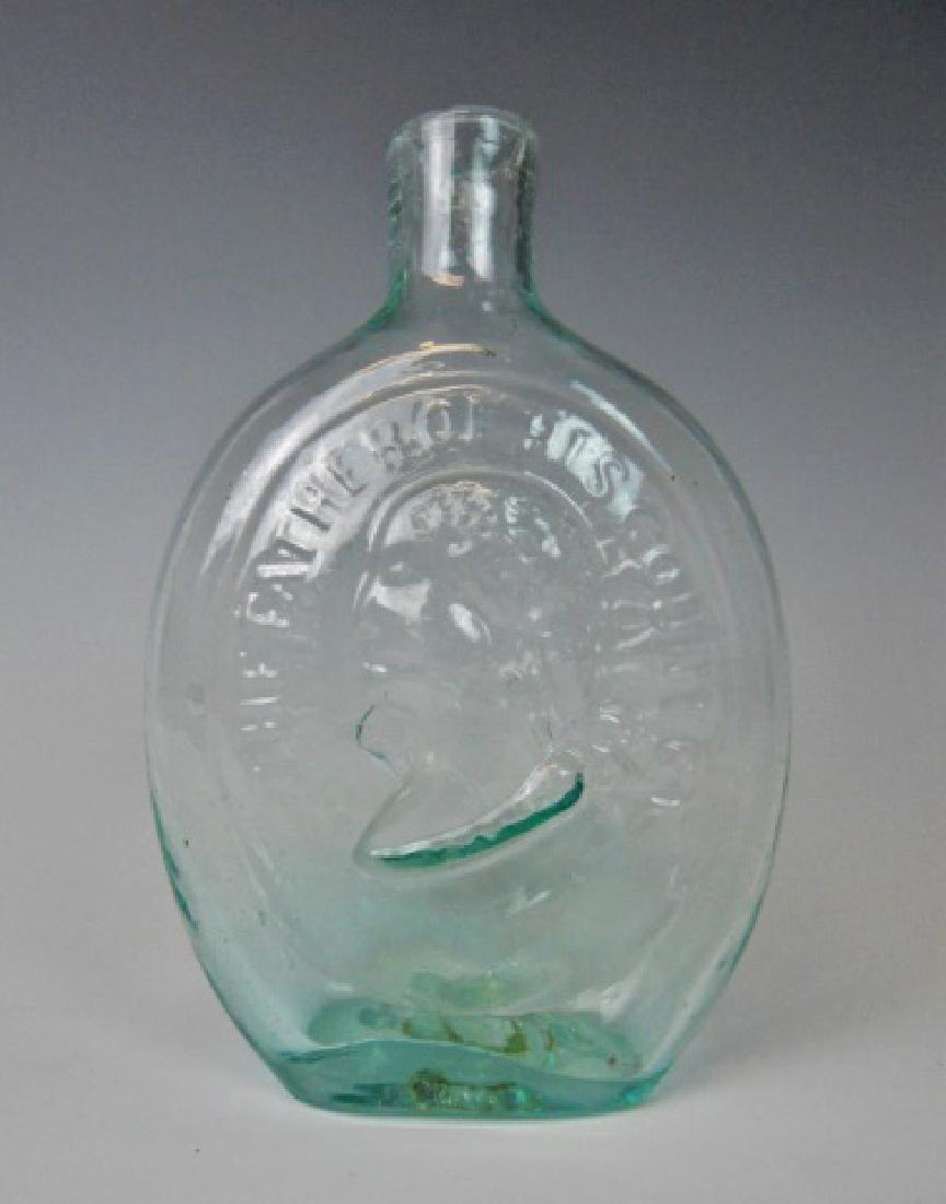 C. 1830 Historical Flask, Washington and Taylor