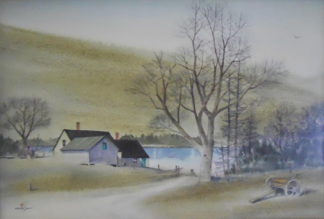 Watercolor, Robert Courjon (American 20th C.) - Oct 27, 2018 | J. James ...