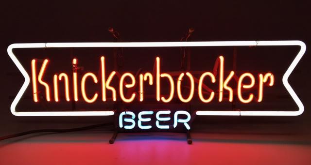 1950's Neon Sign, Knickerbocker Beer