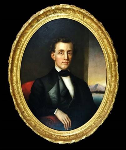 For Auction: 19th C. Oil on Canvas Painting, Nelson Cook (#0037) on Jul ...